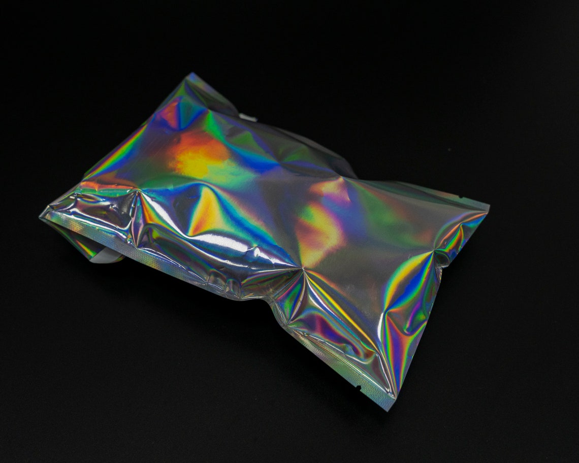 Personalized Holographic Bag Personalized Holographic Bag | Etsy