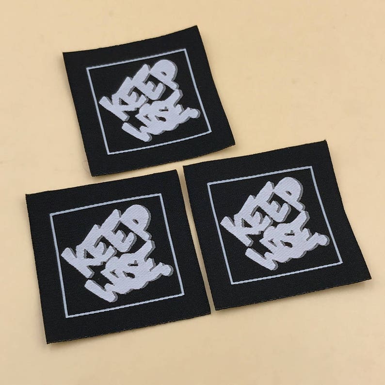100 Customized Woven Labels, Custom Clothing Woven Labels, Custom ...