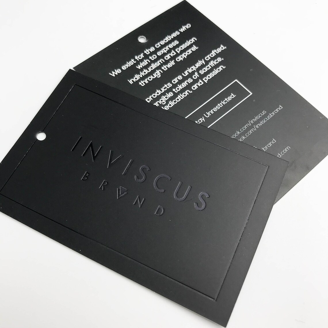 500 Custom Embossed Hang Tag Hang Tag Embossed Embossed Hang | Etsy