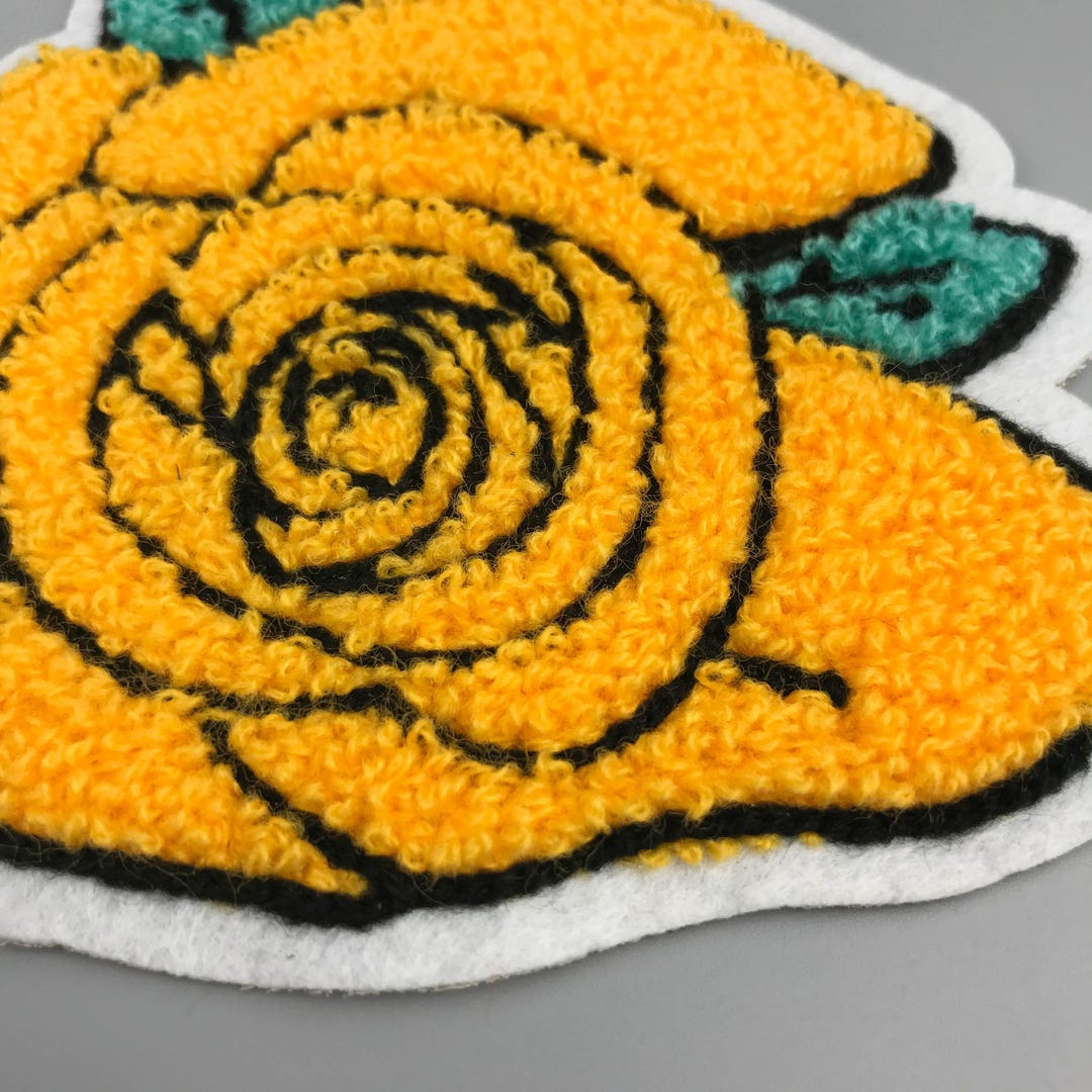 200 Chenille Embroidered Patch, Chenille Varsity, Denim Vest Patch ...