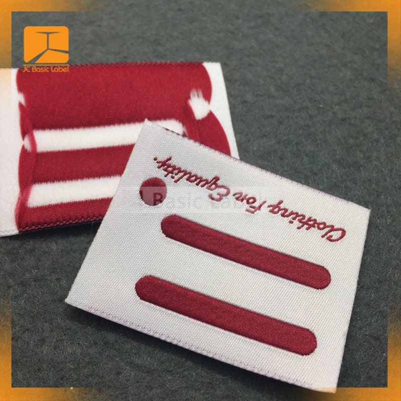 500 High density label HD woven label High quality soft | Etsy