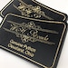 50 Gold Foil Leather Patch, Silver Foil Leather Patch, Luxury Pu Label ...