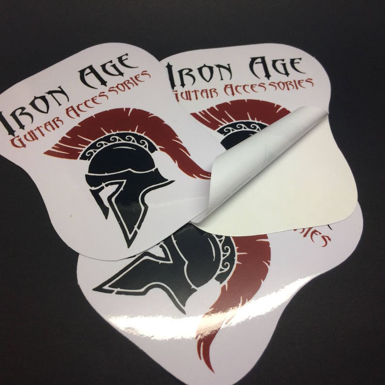 100 Custom Die Cut Sticker Stickers Shape Designdie Cut | Etsy