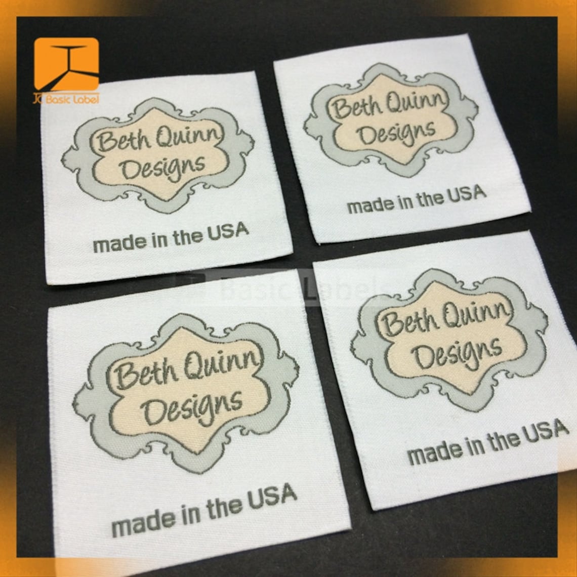 High Density Label HD Woven Label High Definition Clothing - Etsy