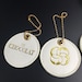 50 Gold Foil Leather Patch, Silver Foil Leather Patch, Luxury Pu Label ...