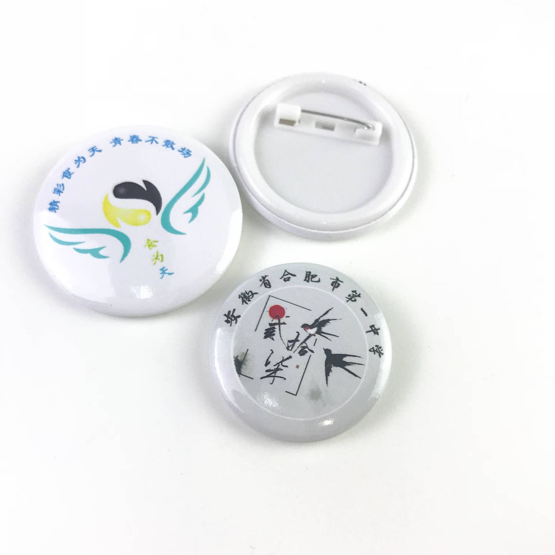 100 Custom Badges Custom Button Badges Custom Pin Badges - Etsy