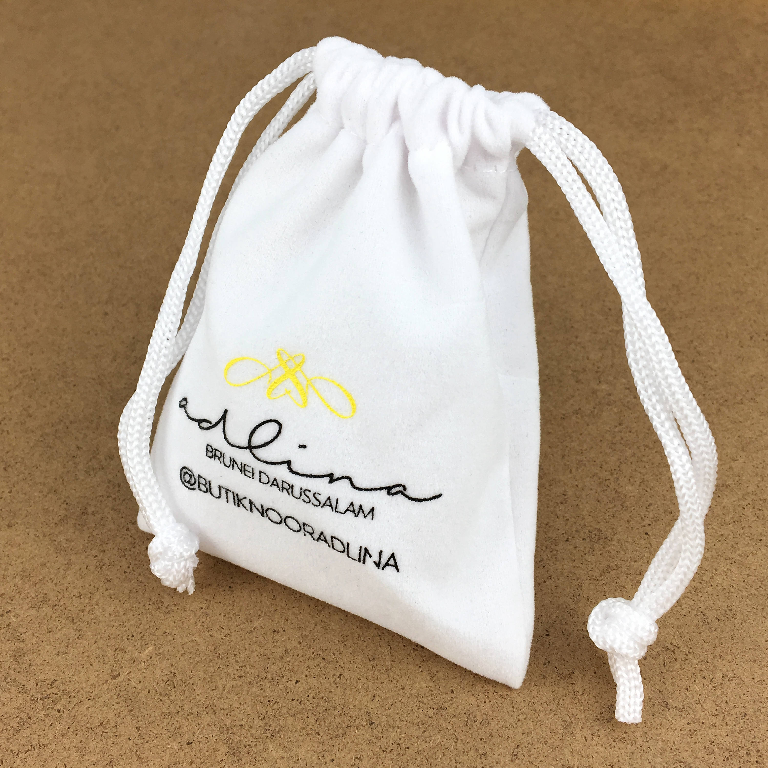 100 custom printed velvet pouch custom jewelry pouches felt | Etsy