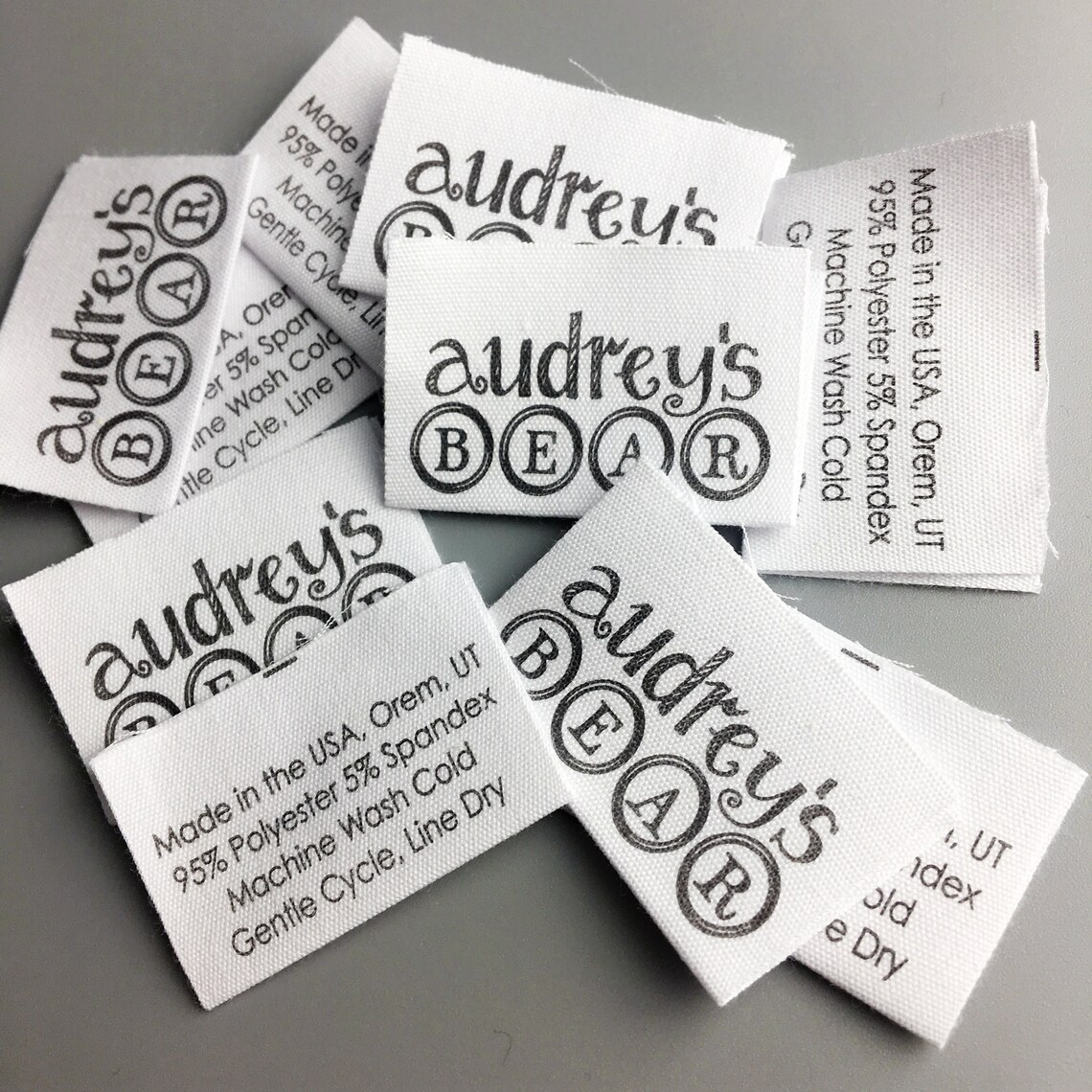 Cotton Fabric Labels Clothing Tags Soft Cotton Labels - Etsy