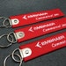 50 Custom Flight Key Chain, Flight Embroidery Key Chain, Embroidery ...
