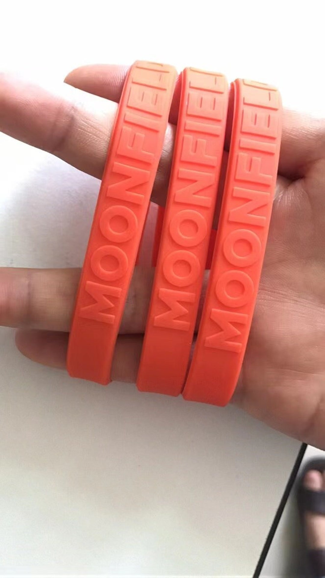 Custom Classic Silicone Wristbands, Personalized Rubber Bracelet ...