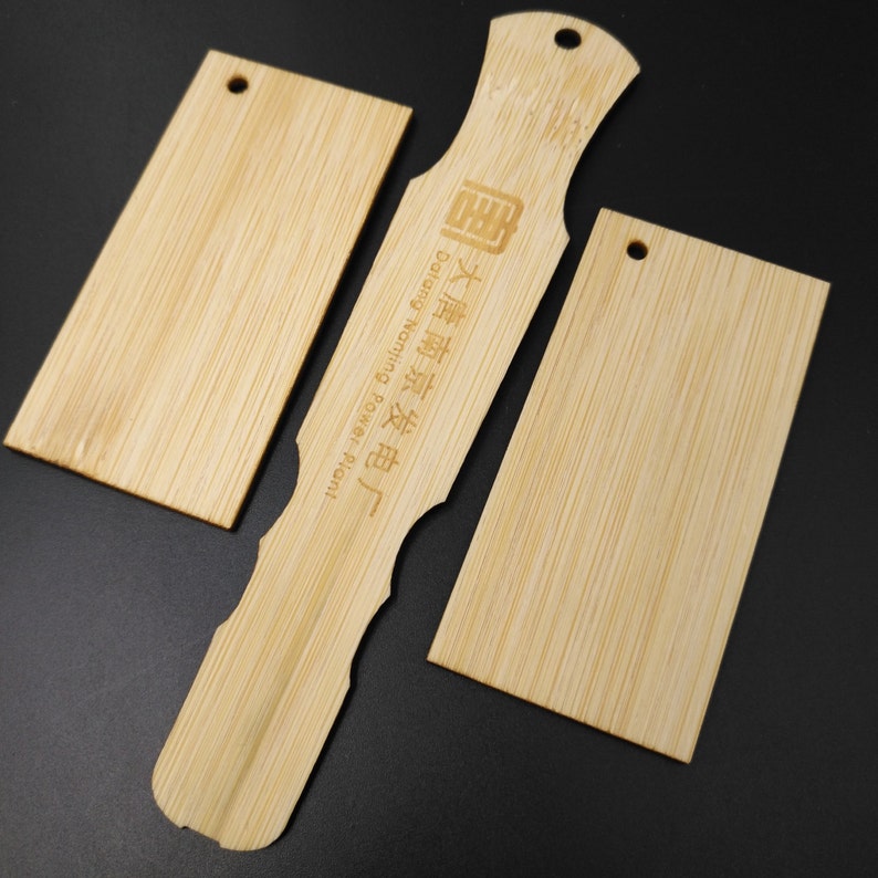 500 Bamboo Hang Tag Bamboo Hangtags Die Cut Bamboo Hangtags - Etsy