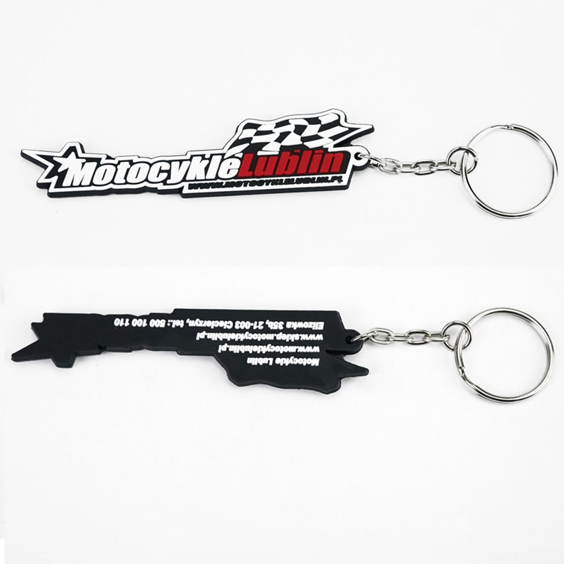 200 Custom 3d Rubber Keychains Soft PVC Keychain Cool Key - Etsy