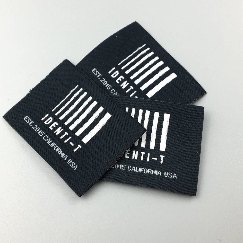 300 Custom clothing labels Custom woven labelsWoven label | Etsy