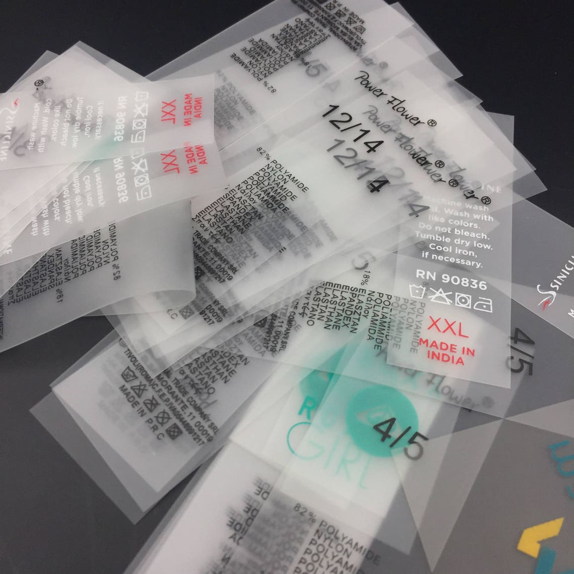 500 Custom TPU Labels Rubbery Label TPU Tags Sport Labels - Etsy