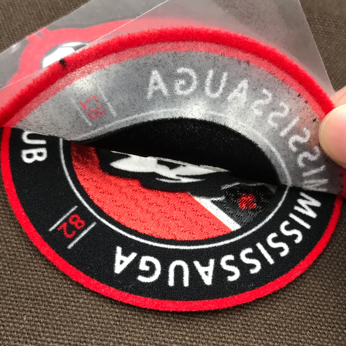 100 Flocking Patches, Flock Heat Transfer Paper Patches Badges for ...