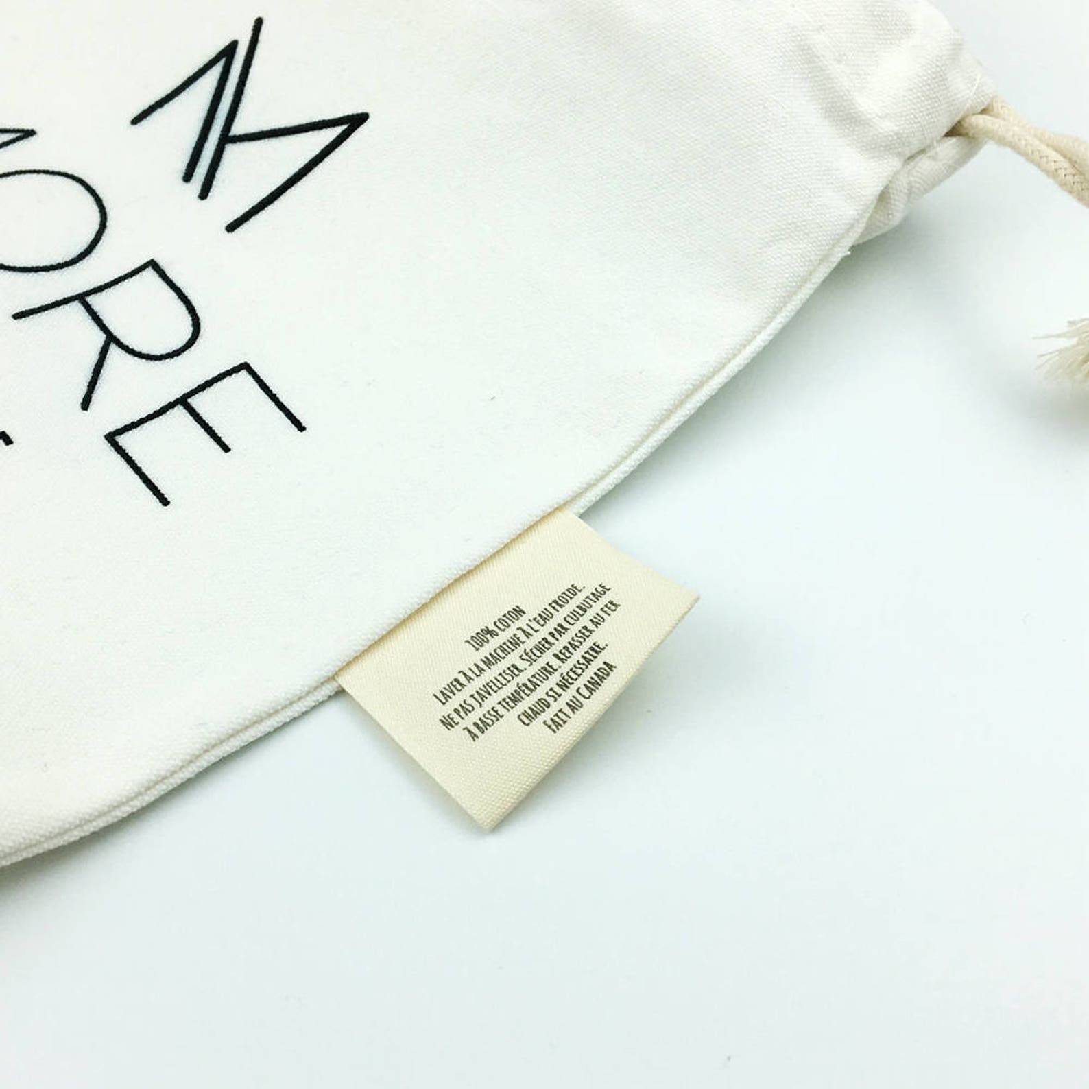 1000 cotton printed label Custom name labels for clothing | Etsy