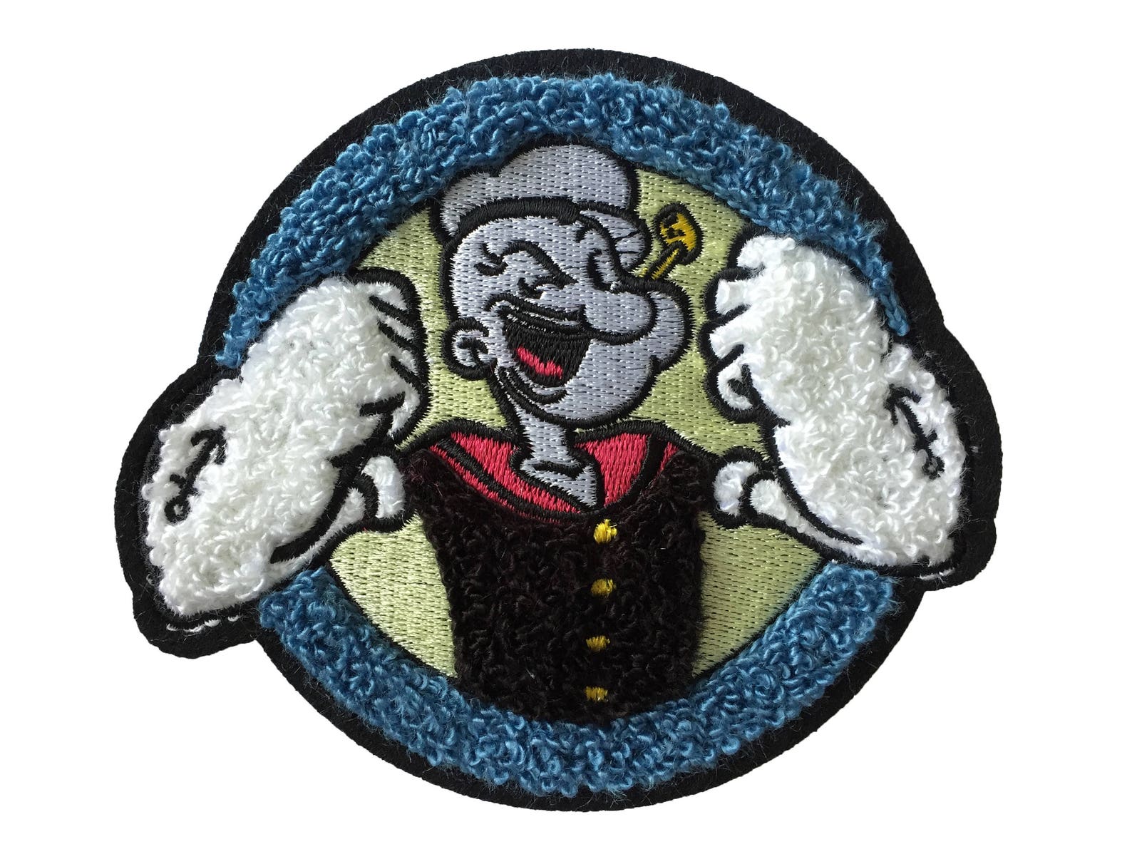 200 Chenille Embroidered Patch Chenille Varsity Denim Vest - Etsy