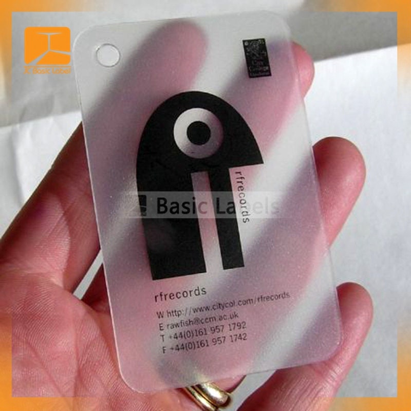 1000 Pvc Hang Tags Custom Logo Plastic Hang Tags Frost Hang | Etsy