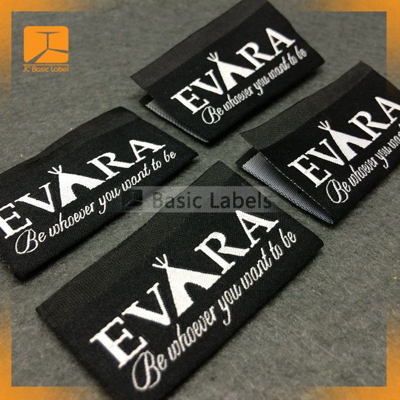 600 Custom Hem Labels Hem Tags Woven Tags Clothing Labels - Etsy