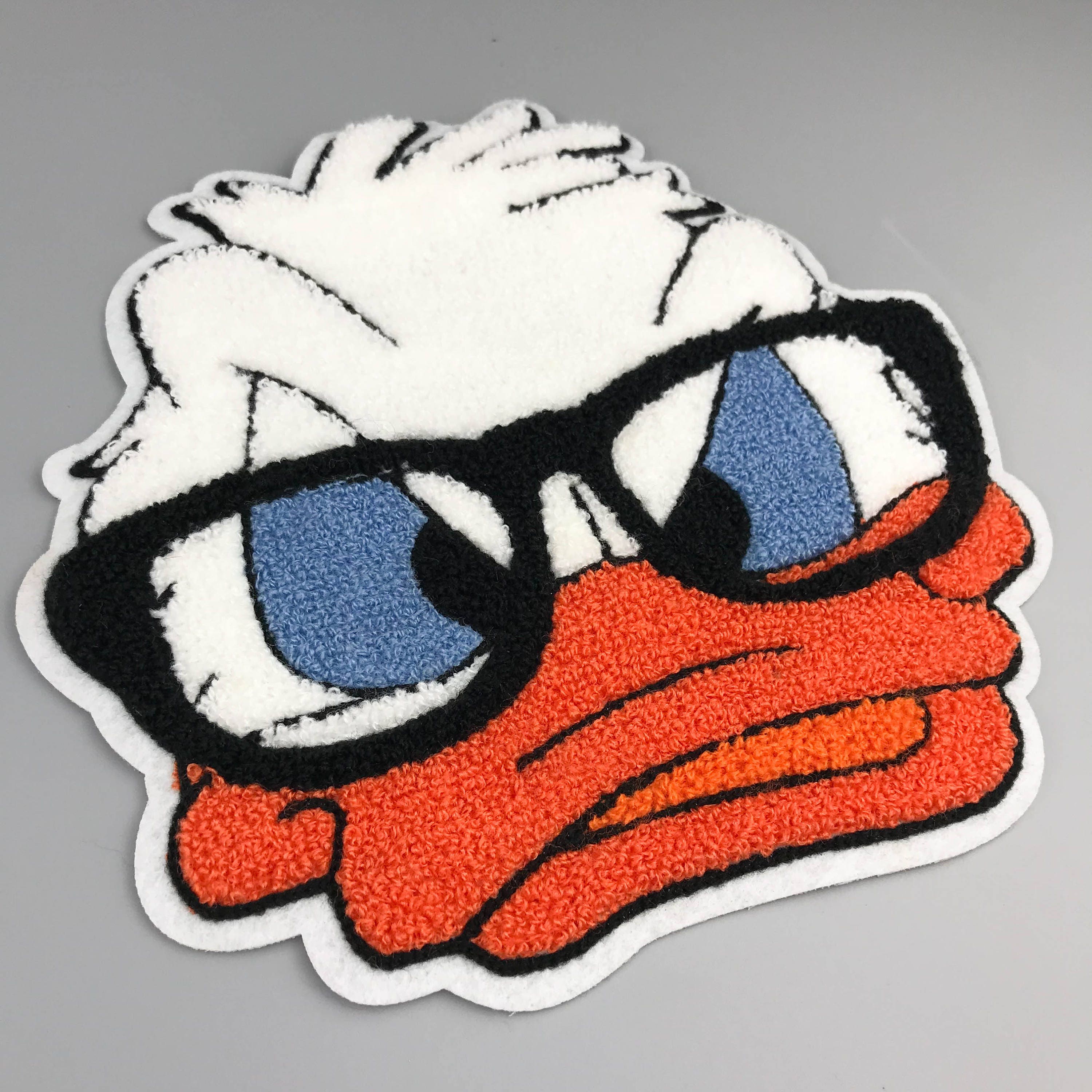 200 Chenille Embroidered Patch Chenille Varsity denim vest | Etsy