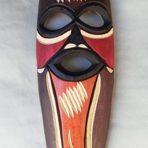 African Wooden Mask From Mozambique/swaziland - Etsy