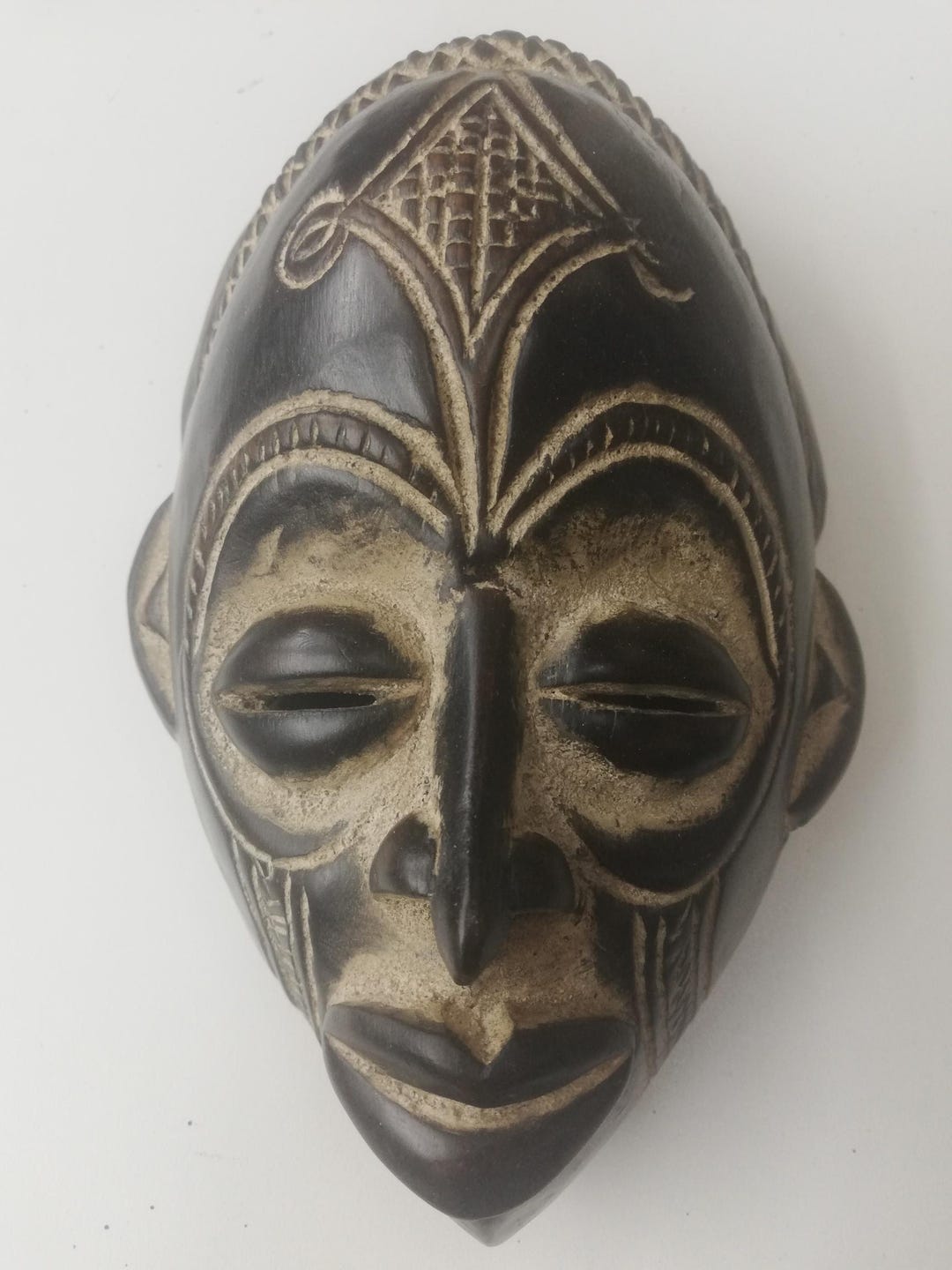 African Angolan Choukwe Tribe Wood Mask - Etsy