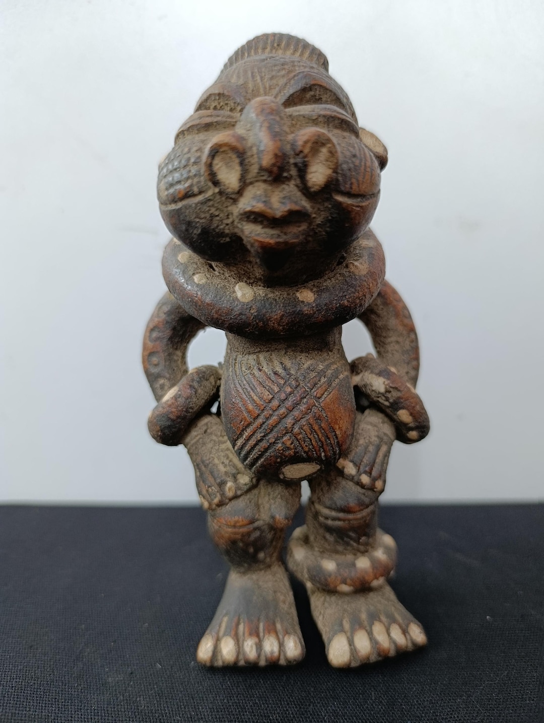 Kibembe African Terracotta Clay Figure From the DRC - Etsy