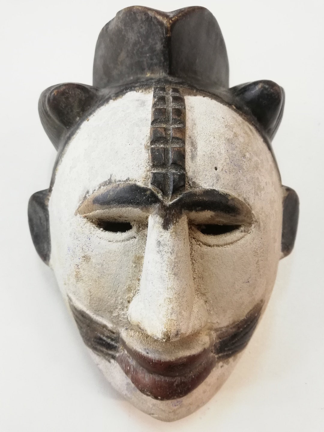 African Mask From Nigeria - Etsy