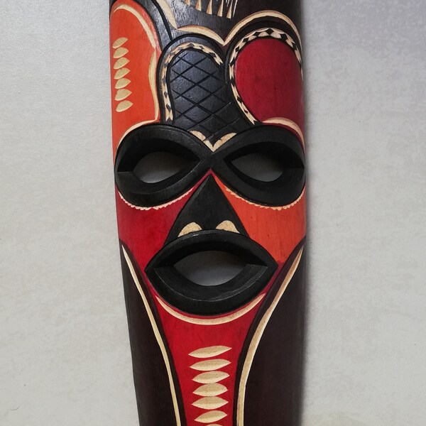 Wooden Mask - Etsy