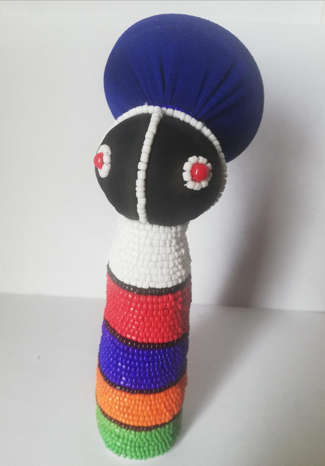 African Ndebele Doll Made of Beads and Cloth - Etsy