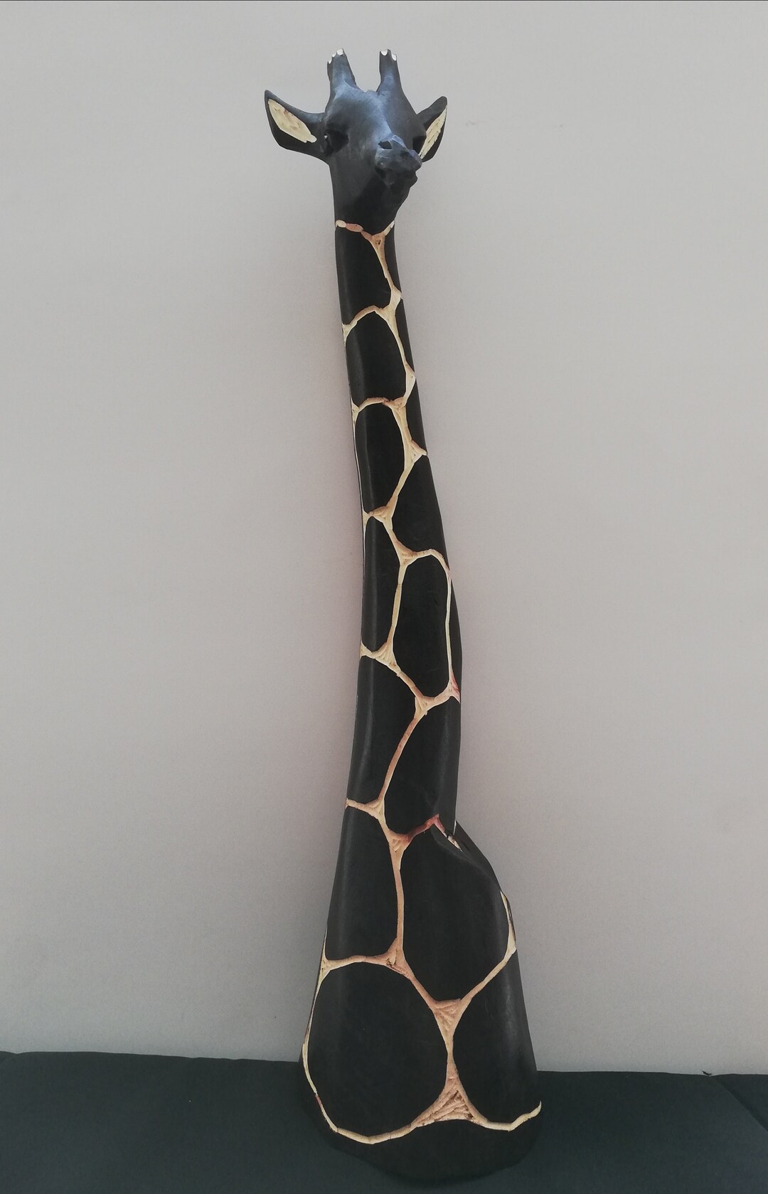 Giraffe Wooden Carving From Zimbabwe - Etsy
