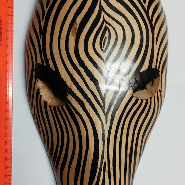 Zebra Mask - Etsy