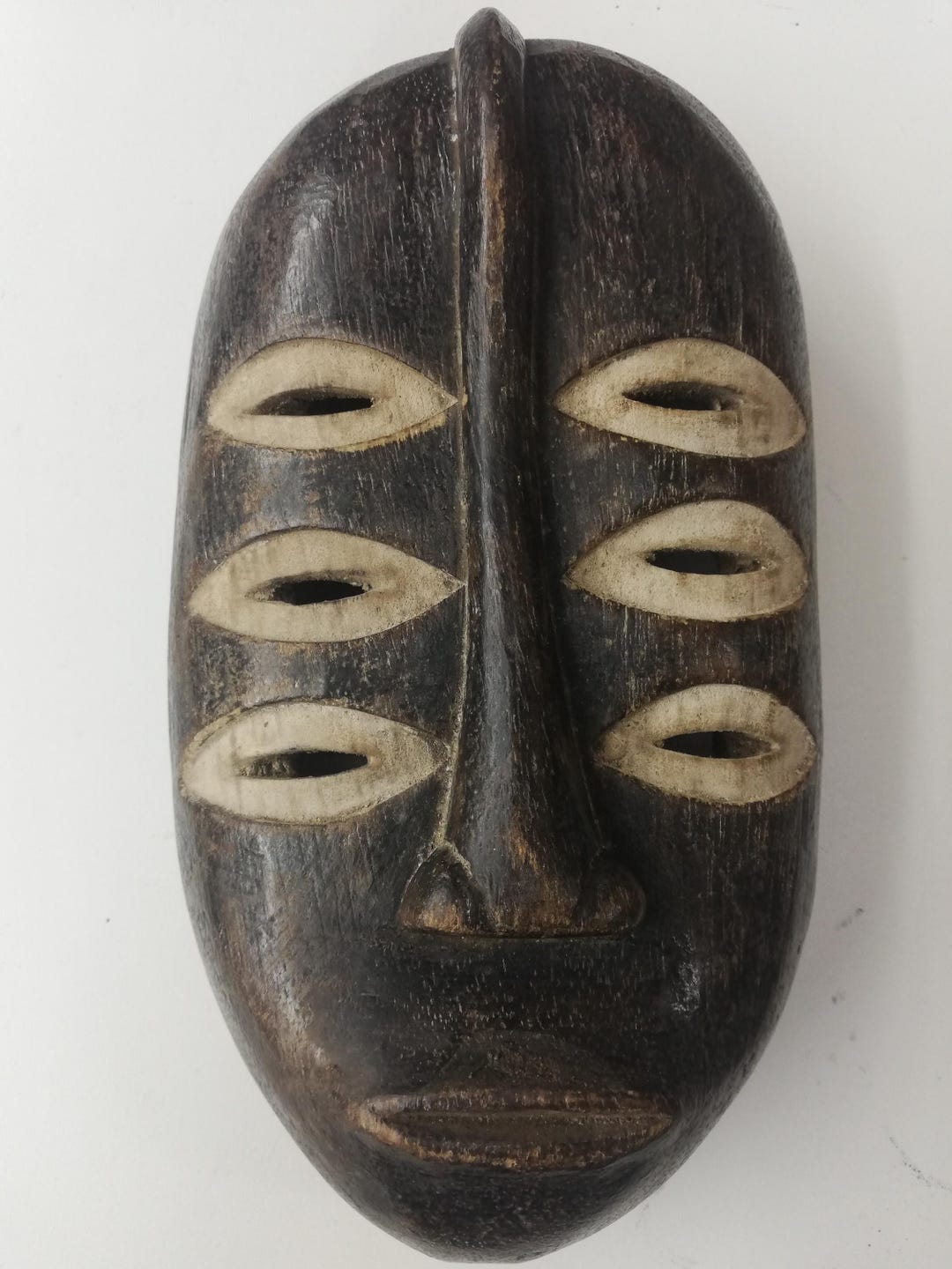 African Mask From the Kwele Tribe - Etsy