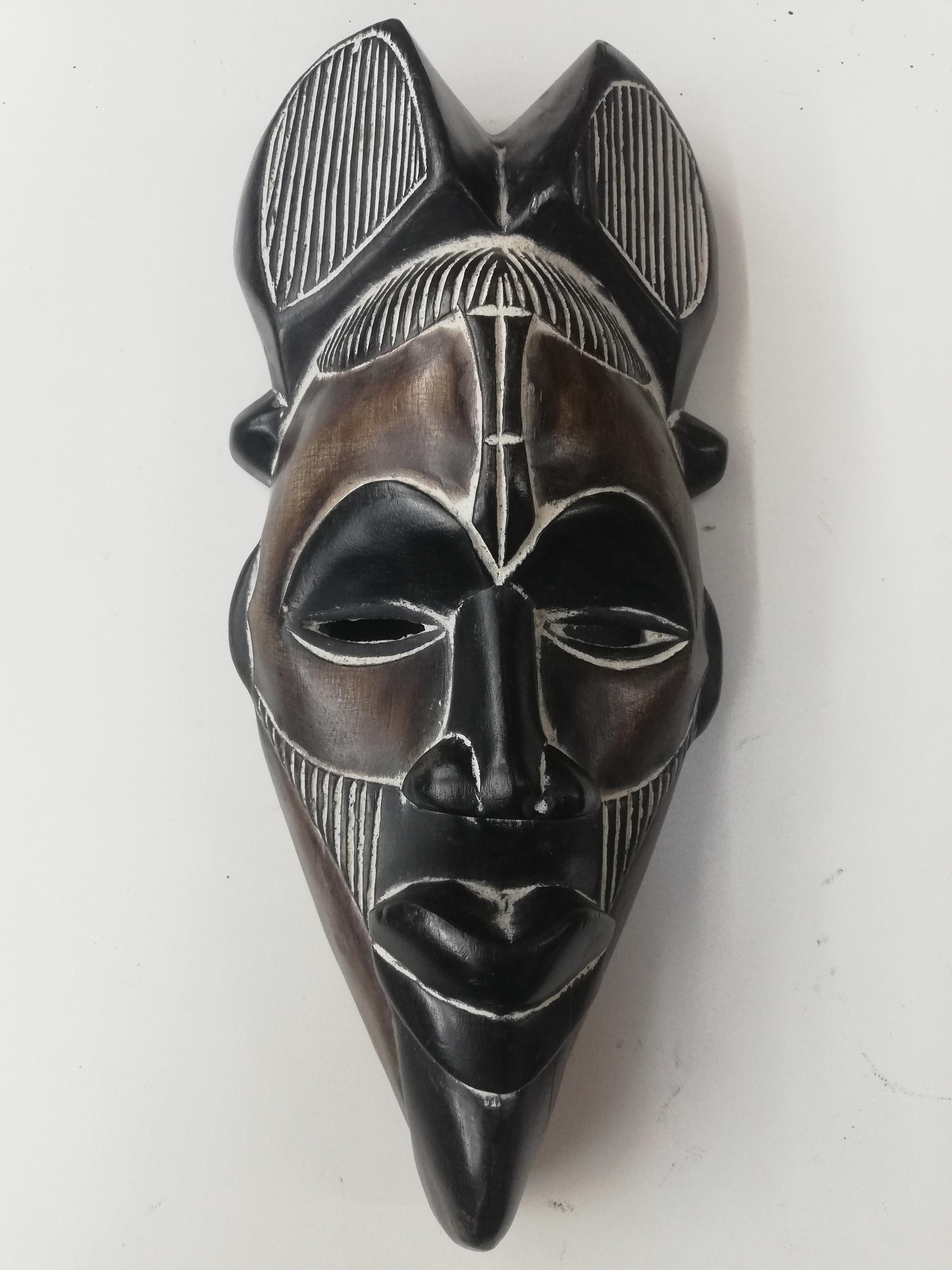 Tikar Tribe Wood Mask From Cameroon - Etsy