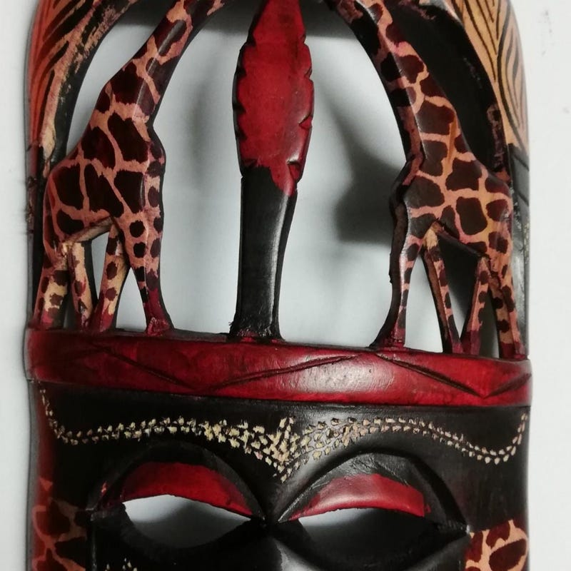 African Mask Kenya - Etsy