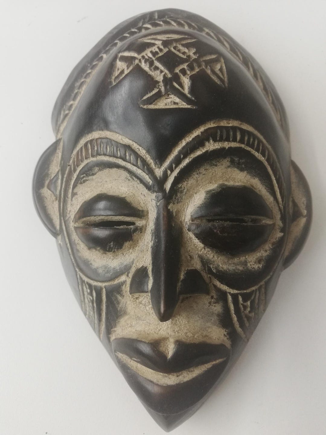 African Angolan Choukwe Tribe Wood Mask - Etsy