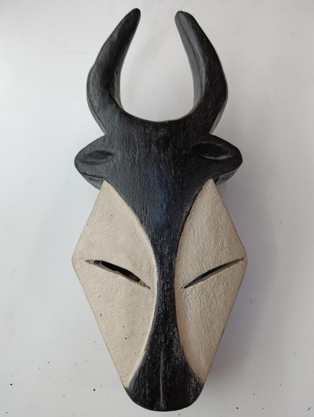 African Mask From the Kwele Tribe - Etsy