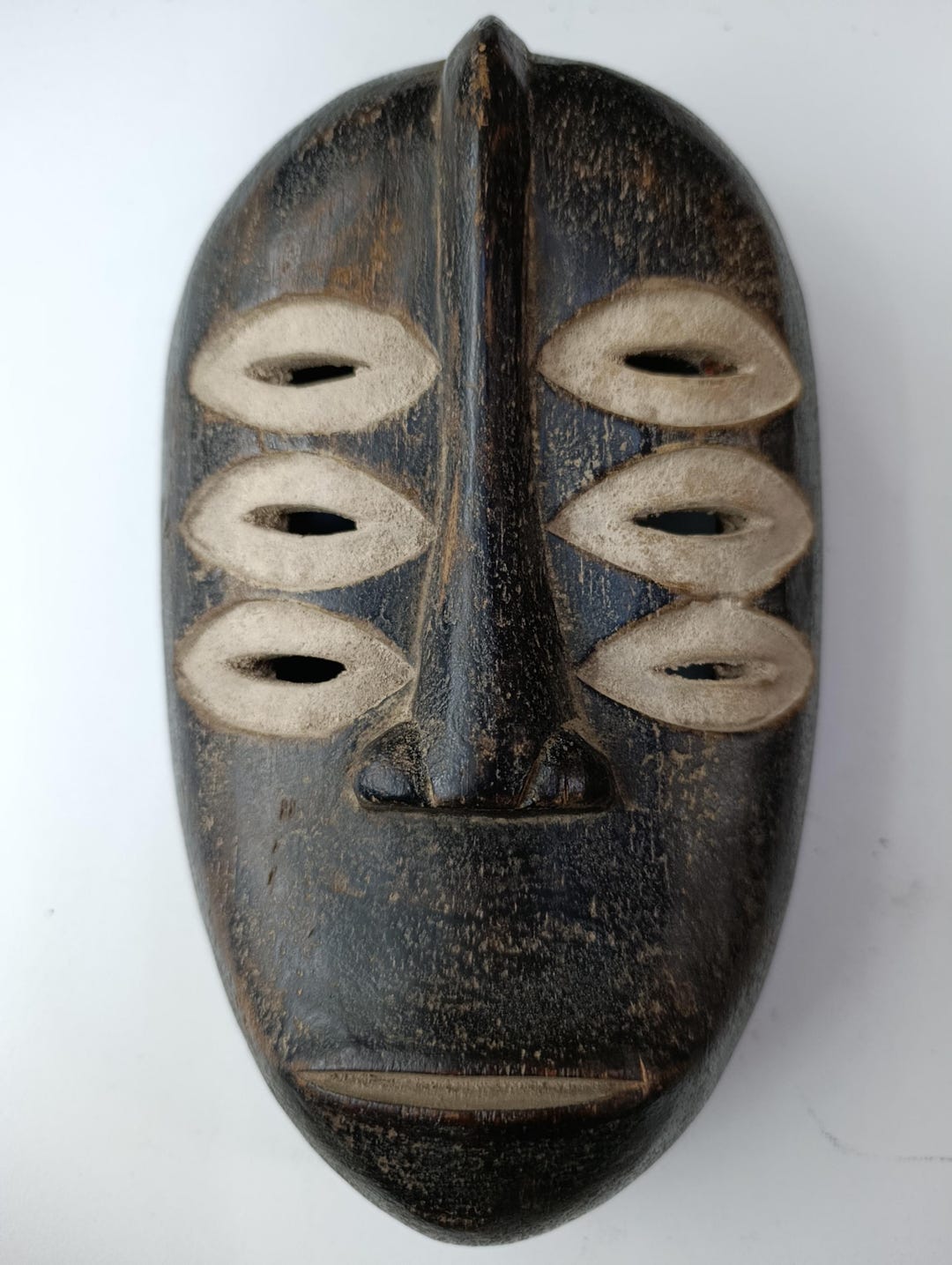 African Mask From the Kwele Tribe - Etsy