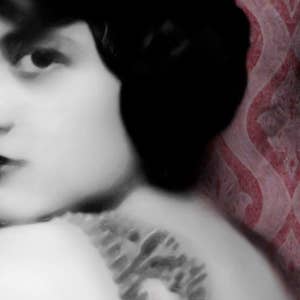 Vintage Style Art Virginia Biddle Flapper Girl American Revue Performer ...