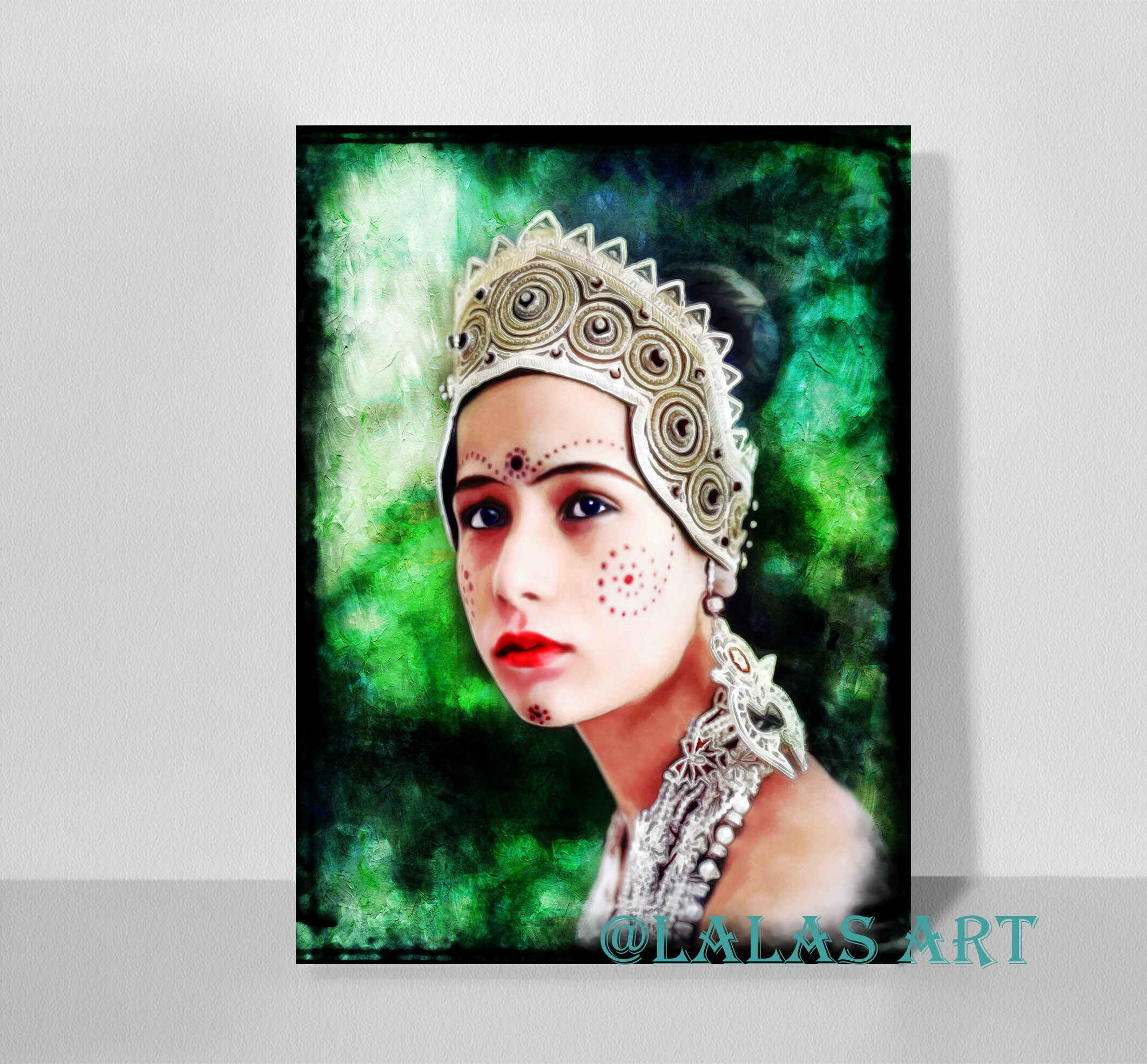 Vintage Style Painting - Seetha Devi - Renee Smith - the Light of Asia ...