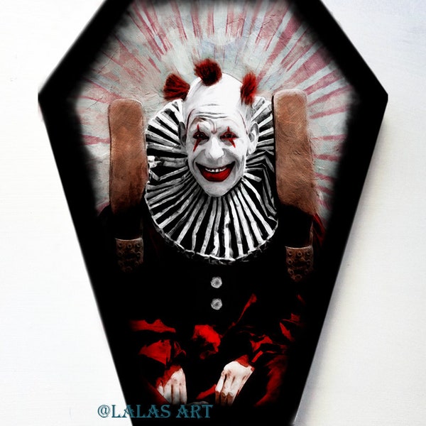 Clown Shaped Coffin - Etsy