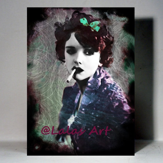 Flappers Smoking Paintings Flapper Wikipedia