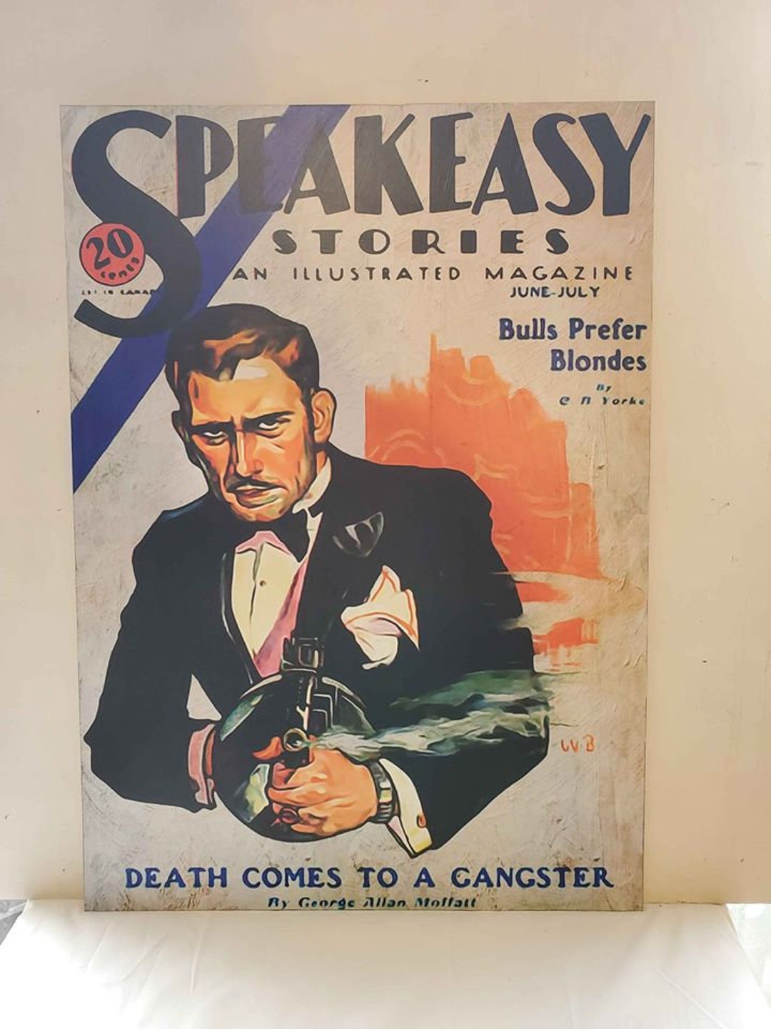 Vintage Gangster - Bank Robber - Speakeasy Stories - Art - Picture ...