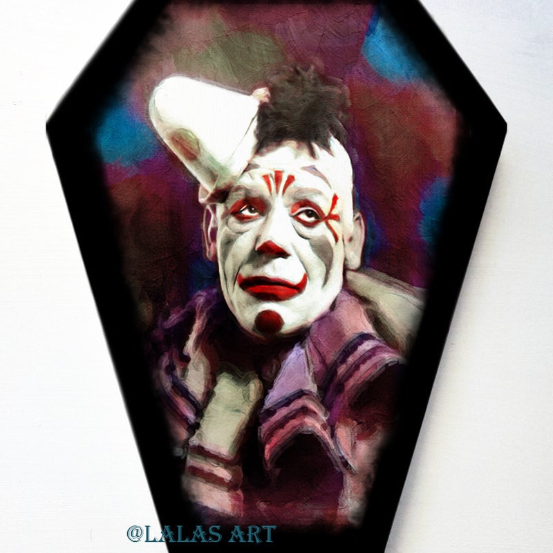 Clown Shaped Coffin - Etsy