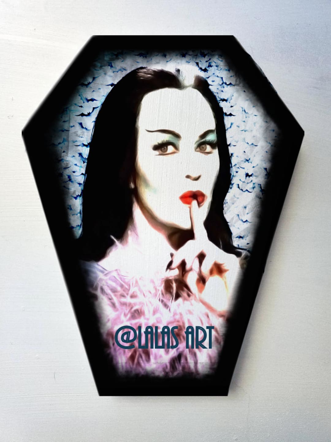 Vintage Retro Style Art - Lily Munster Countess of Shroudshire Dracula ...