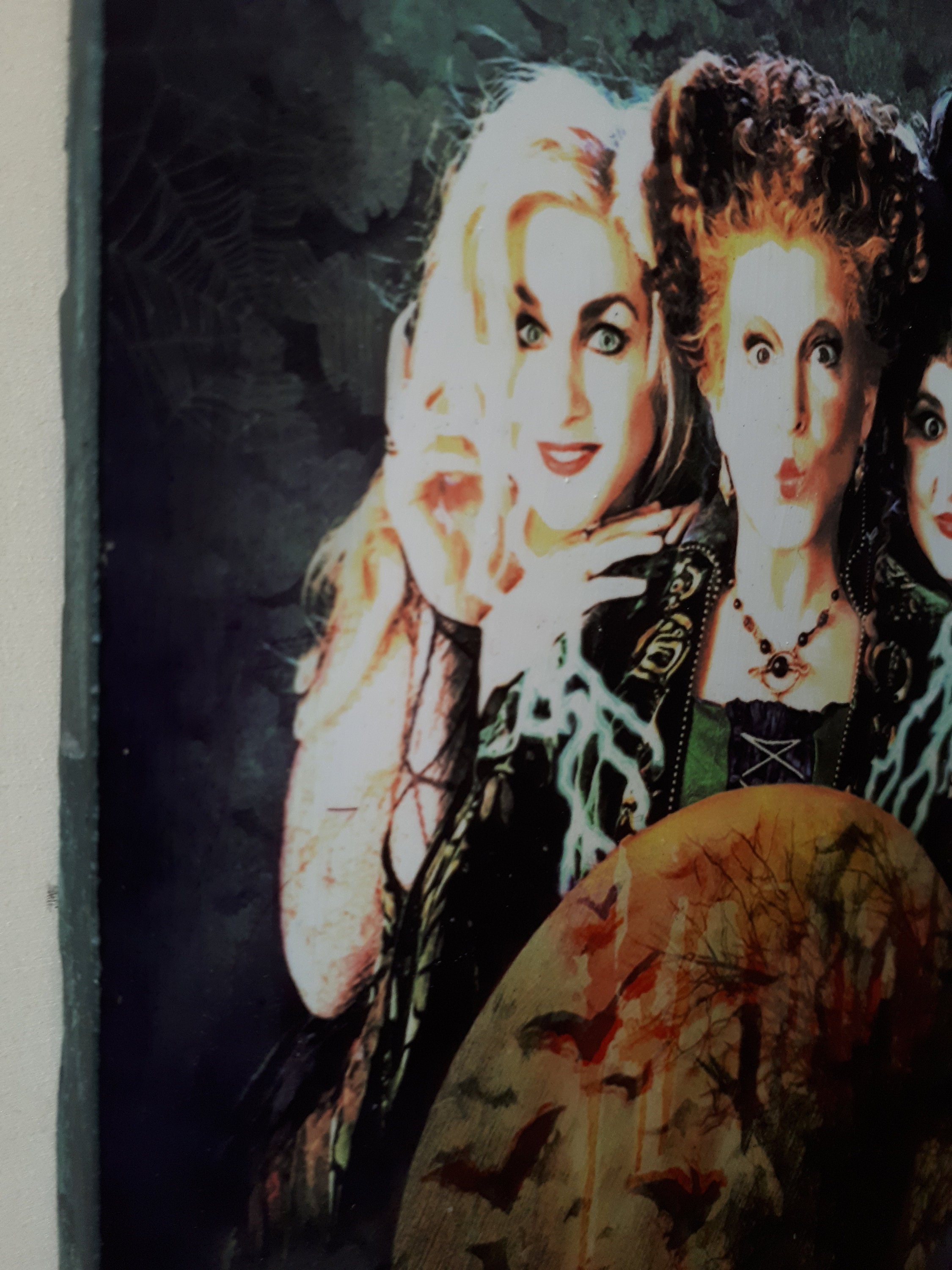 Hocus Pocus Painting Art Fantasy Comedy Horror Retro Movie | Etsy