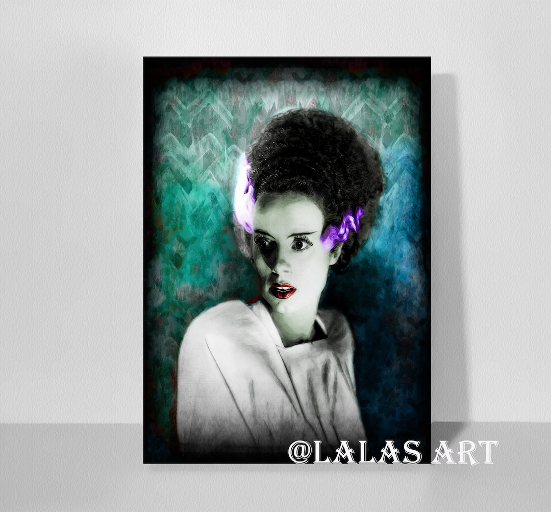 Bride of Frankenstein Elsa Lanchester 1935 Monster Horror Movie ...