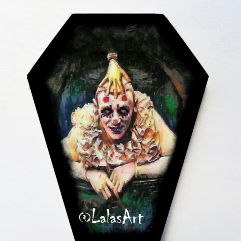 Clown Shaped Coffin - Etsy