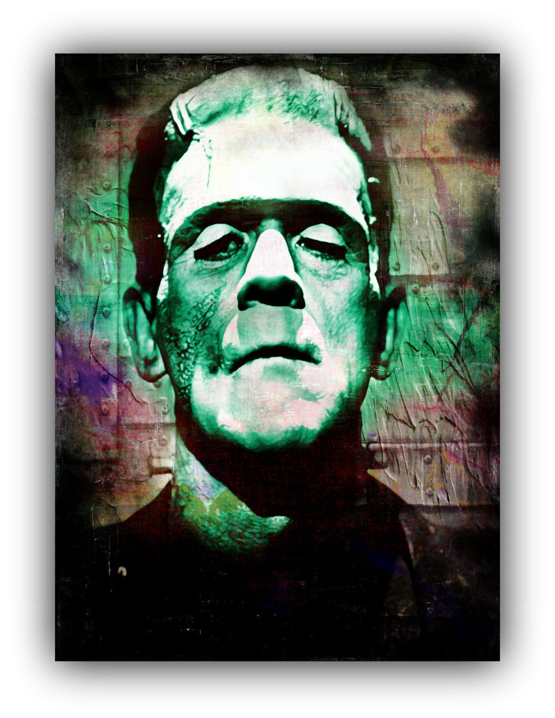 Frankenstein Boris Karloff 1931 Classic Monster Horror Movie Halloween ...