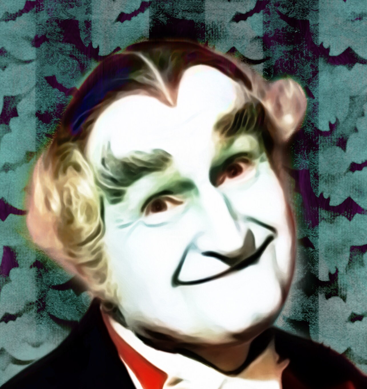 Vintage Retro Style Art - Grandpa Munster - Vampire - Al Lewis - the ...